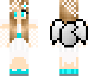 Beautiful angle with wings and tail | Minecraft Skin
