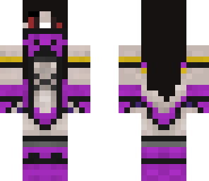edited mileena | Minecraft Skin