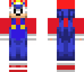 Sonic with Mario clothes | Minecraft Skin