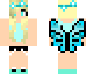 blue fairy | Minecraft Skin