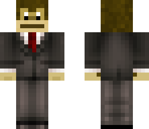 Monkey In A Suit With Shades | Minecraft Skin