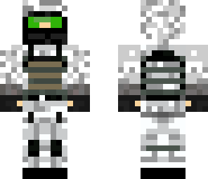 Snow Soldier | Minecraft Skins