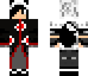 wolf boy akatsuki | Minecraft Skin