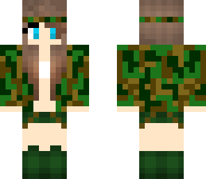 soldier girl | Minecraft Skin