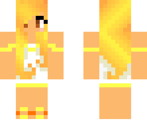 EDITED sun godess | Minecraft Skin