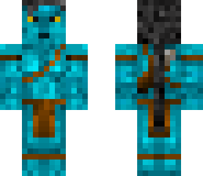 Jake Sully from avatar | Minecraft Skin