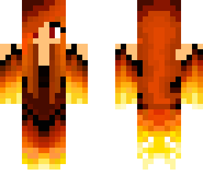 Fire Demon Minecraft Skin