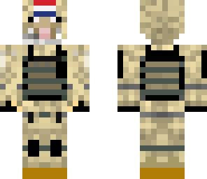 Dutch Military Sheep | Minecraft Skin