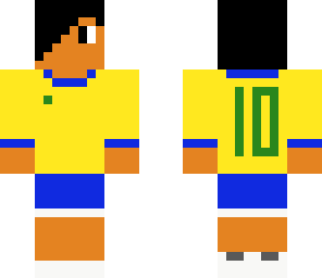 Eu Na Versao Copa do Mundo | Minecraft Skin
