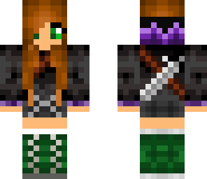 Fighter Girl | Minecraft Skin