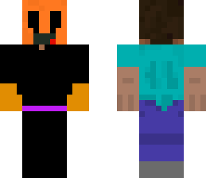 half steve | Minecraft Skin
