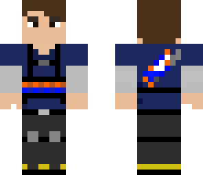 Nerf boy | Minecraft Skin