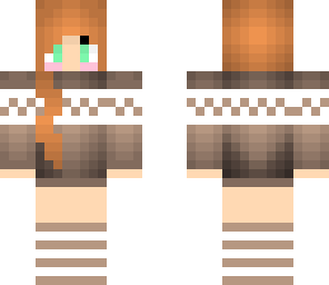 cute ginger girl | Minecraft Skin