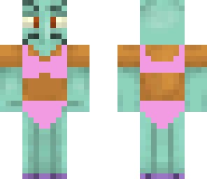smexy squidward | Minecraft Skin