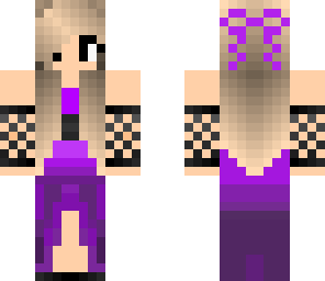 Purple Princess | Minecraft Skin
