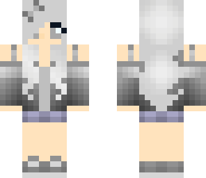 Minecraft Silverfish Girl Skin