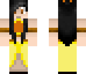 Airbending girl | Minecraft Skin