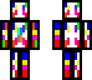 Color Explosion | Minecraft Skin