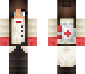 female medic | Minecraft Skin