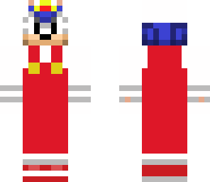 Fire Flower Sonic | Minecraft Skin