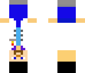 Dinnerbone remade | Minecraft Skin