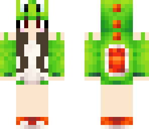 Yoshi Girl edited | Minecraft Skin