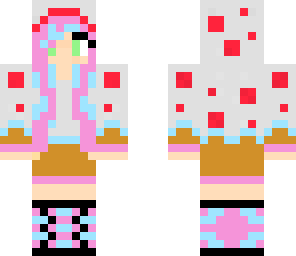 Cakeekat's Colored Cake Girl | Minecraft Skin
