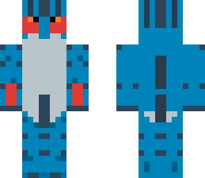 Mega Swampert | Minecraft Skin