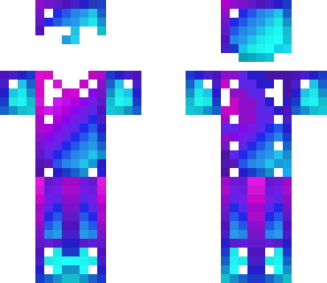 Floating Armour of many Colors | Minecraft Skin