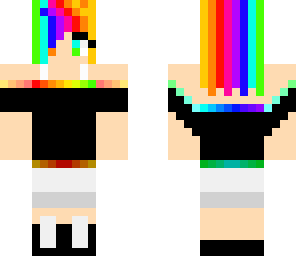 alocado skin musical multicolor | Minecraft Skin