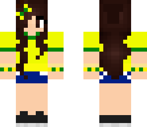 Brazilian Girl | Minecraft Skin