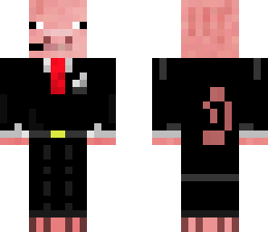 Agent Pig | Minecraft Skin