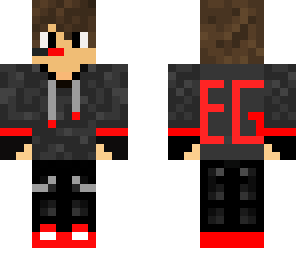 youtuber red | Minecraft Skin