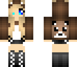 cute bear girl | Minecraft Skin