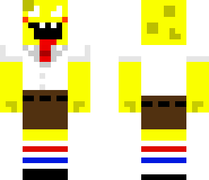 spongebob derp | Minecraft Skins