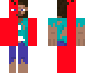 le masque red | Minecraft Skin