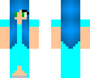 blue queen of the skindex | Minecraft Skin