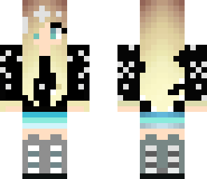 Winter Snowflake Girl | Minecraft Skin