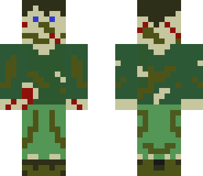 Wounded Soldier | Minecraft Skin