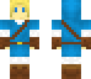Blue Link Minecraft Skin