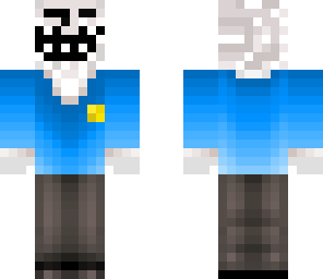 Troll Face Cool | Minecraft Skin