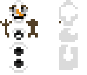 improved olaf | Minecraft Skin