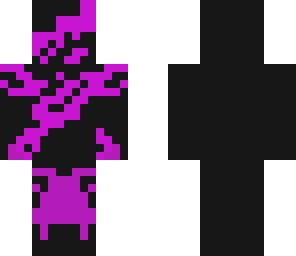 Corrupted Enderman Code | Minecraft Skin