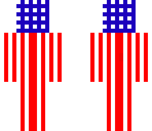 american flag | Minecraft Skin
