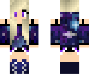 Space girl | Minecraft Skin