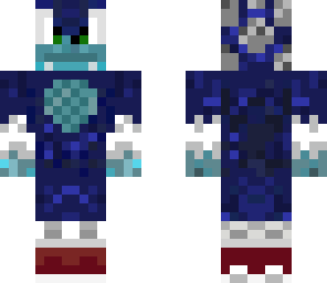 Sonic the werehog | Minecraft Skin
