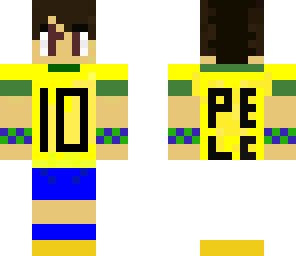 Pele in minecraft | Minecraft Skin