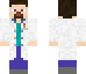 Steve Cientifico | Minecraft Skin