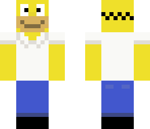 homero simpson los simpsons | Minecraft Skins