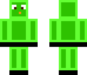 green slime man | Minecraft Skin